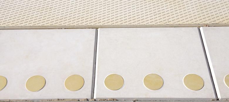 Betonelementer til Langeskov station